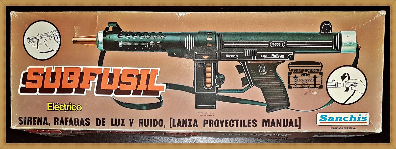 EL KIOSKO DE AKELA: SUBFUSIL ELÉCTRICO DE SANCHIS