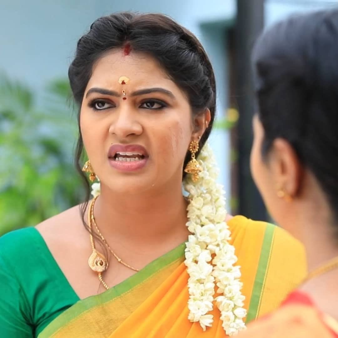 Rachitha Mahalakshmi In Yellow Traditional Saree Stills