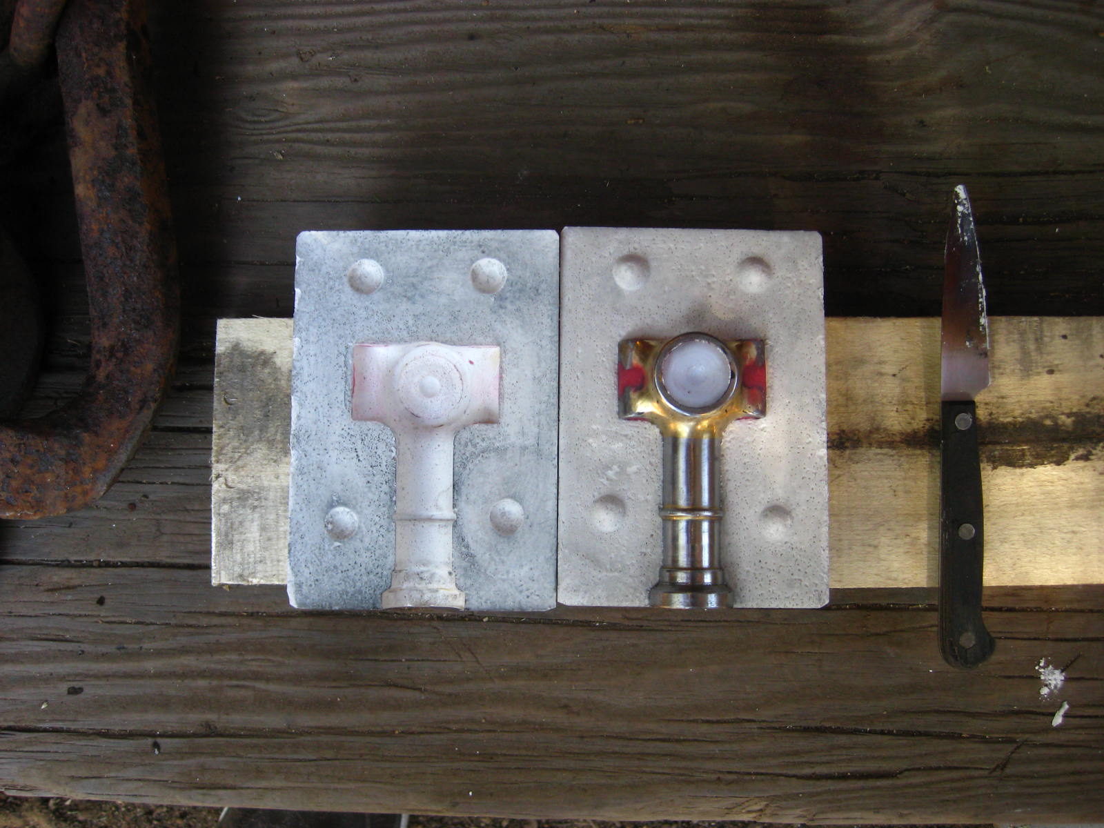 thatcher: plaster riser mold