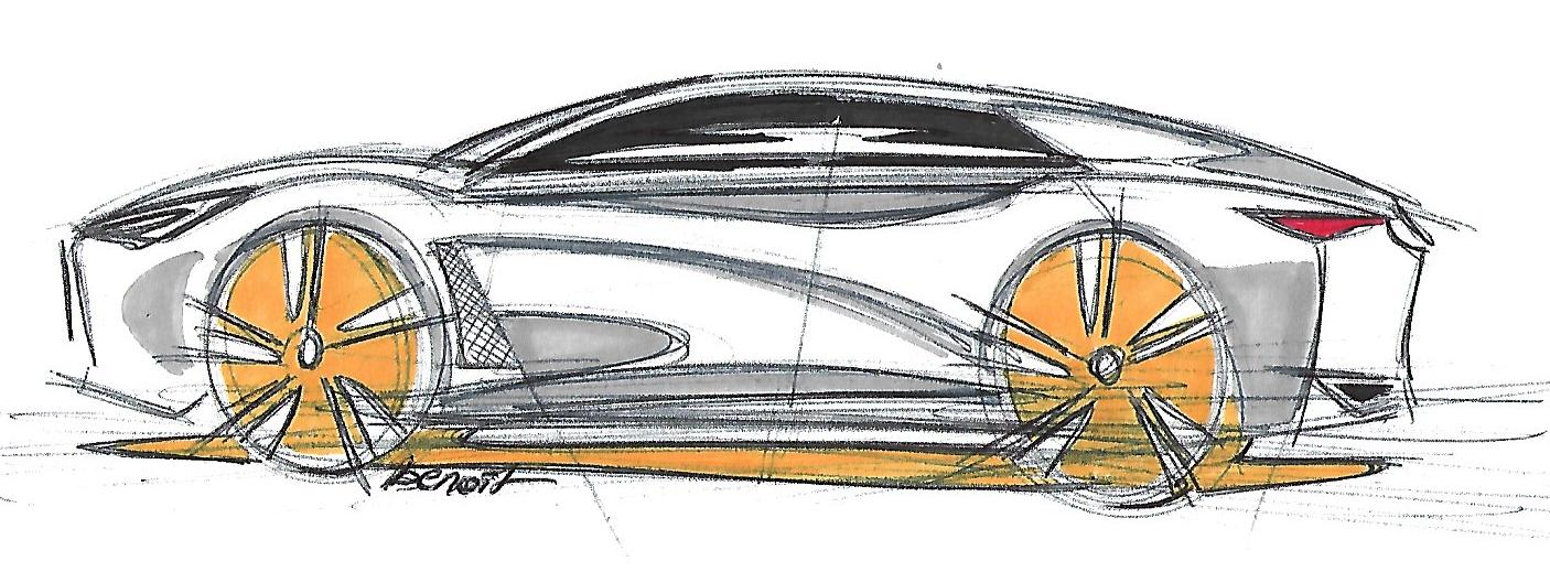 benoît's auto sketch