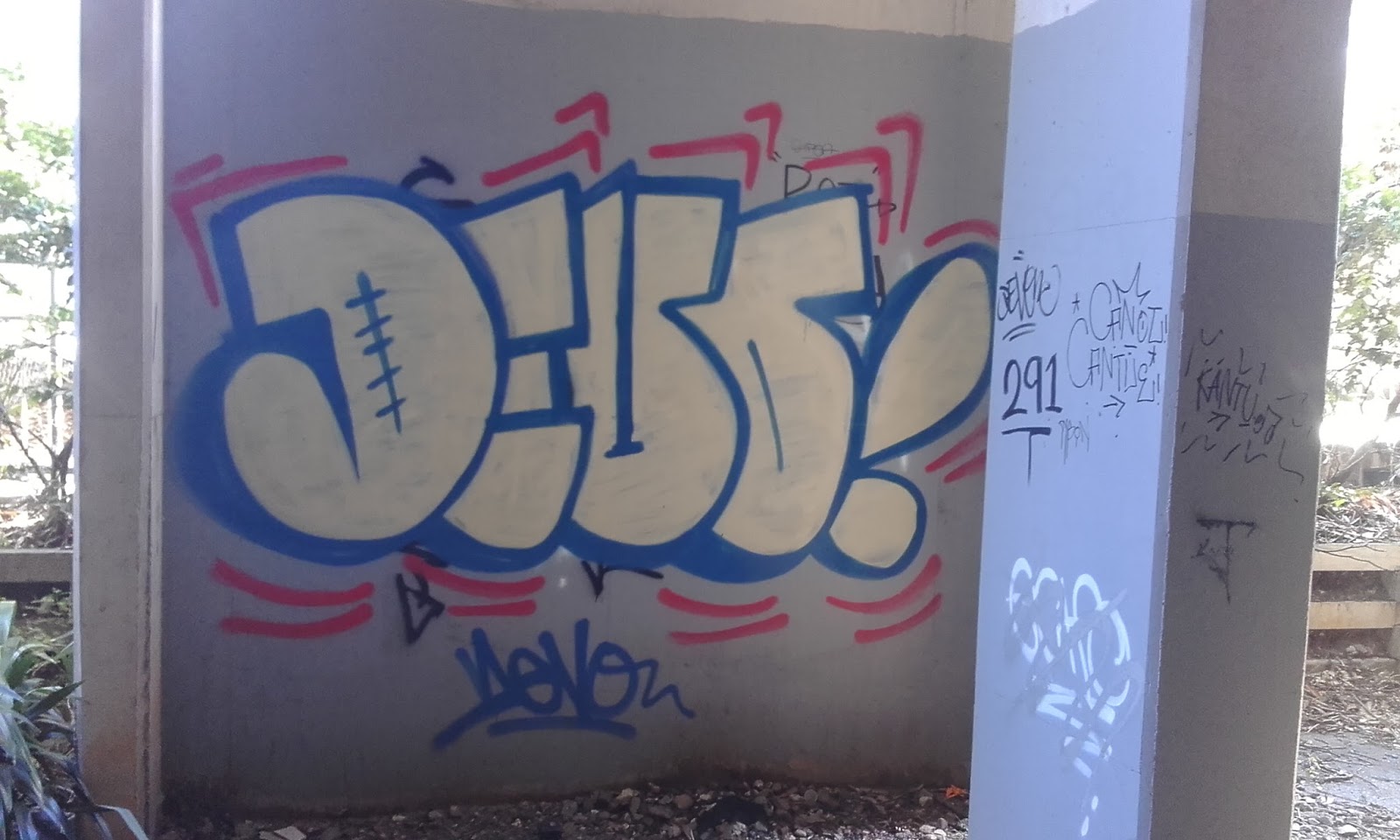 Vous You Vous!: Some Aussie graffiti flavour! KOC, WCA, DTS, SOFLES ...