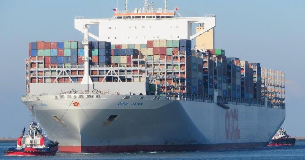 Scheepvaarthoek: OOCL Japan