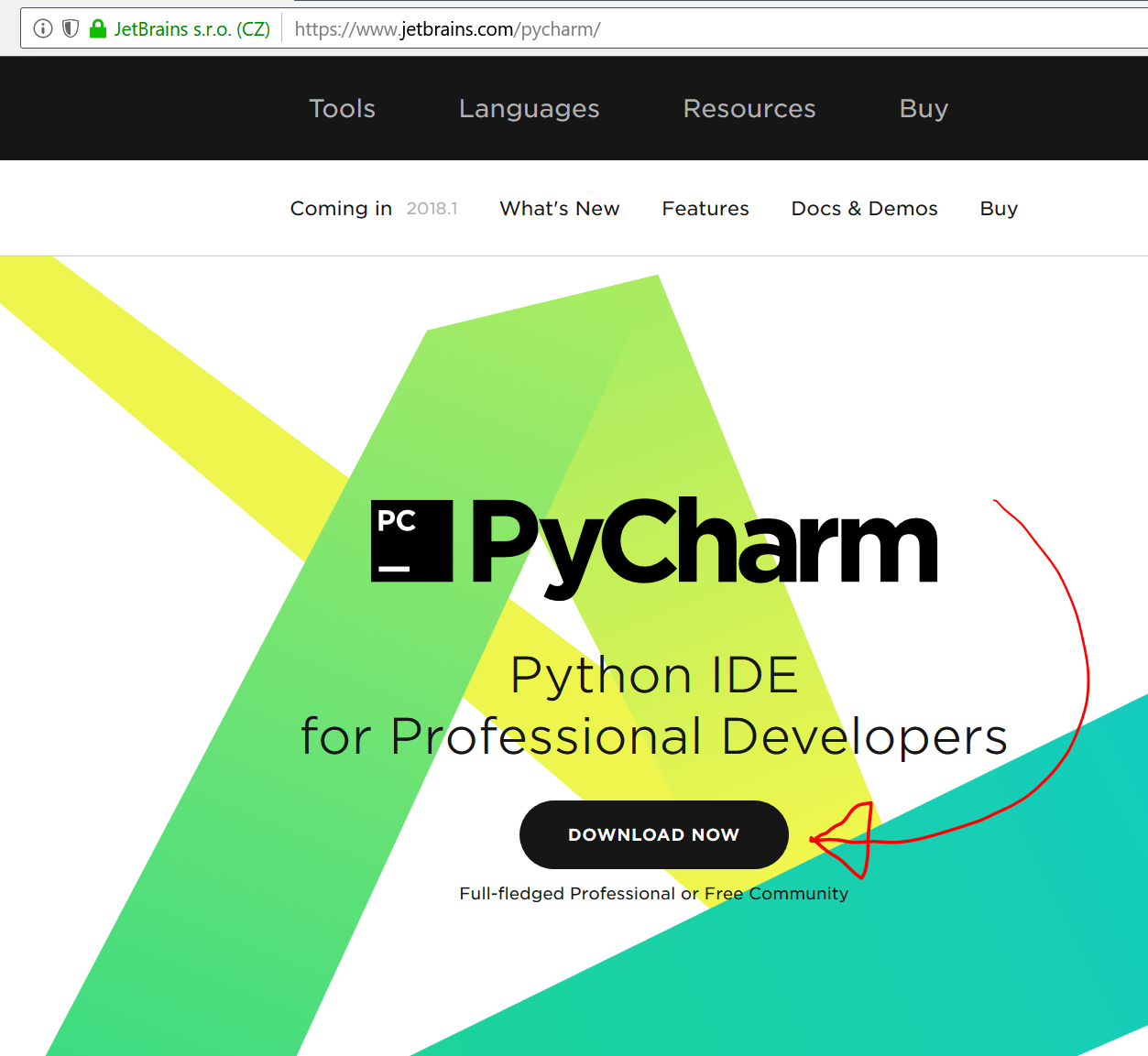 Descargando e Instalando PyCharm