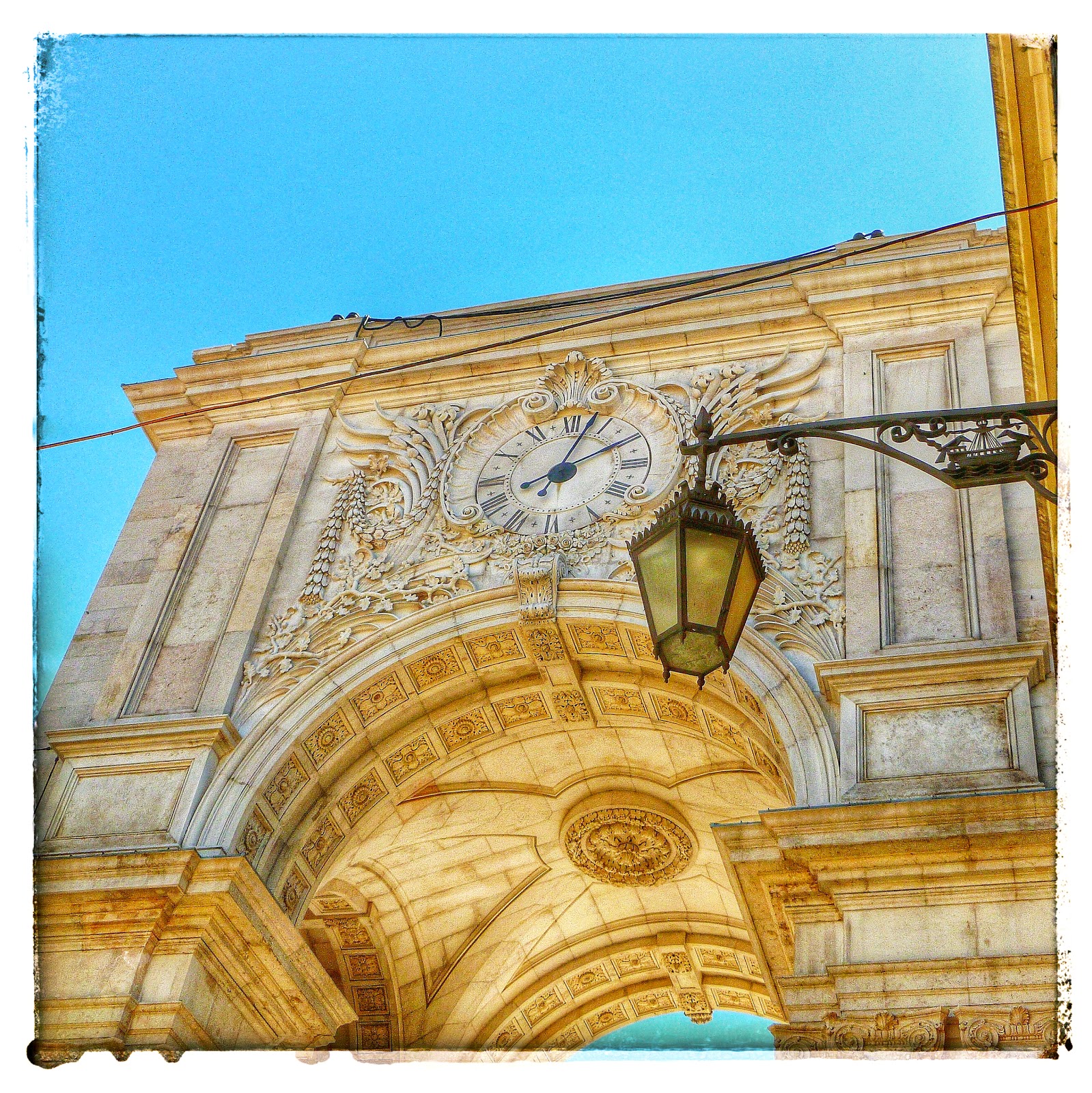 A Postcard from Europe: Portugal: Augusta Arch in Lisbon