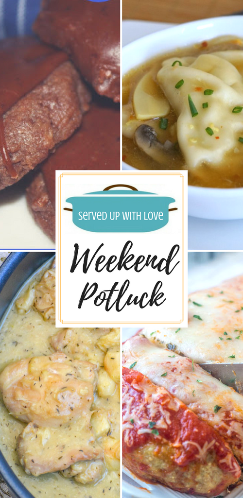 Served Up With Love: Texas Sheet Cake Cookies at Weekend Potluck #312