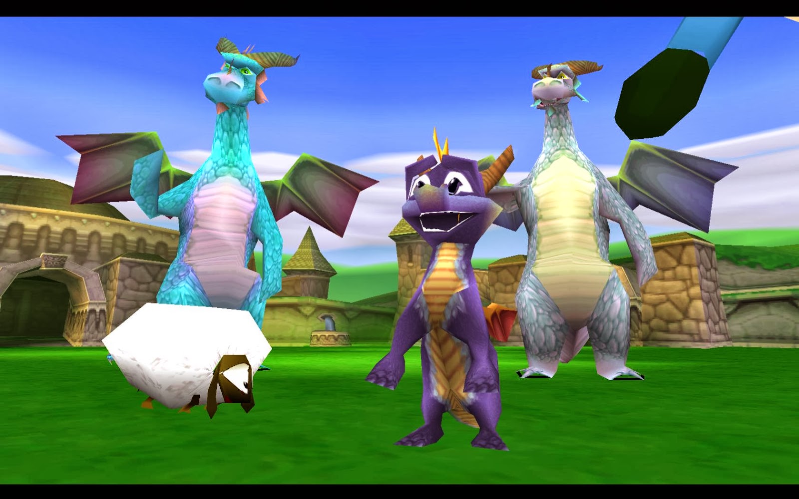 JD's Gaming Blog: The Past and Times of Yore: Spyro the Dragon and the ...