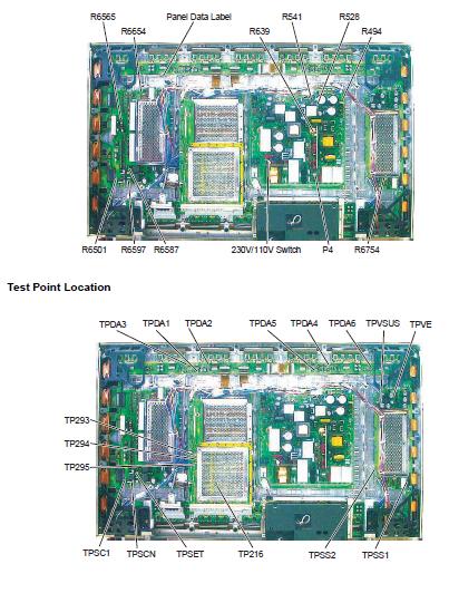 Esquema Elétrico: Panasonic TC-42P1 GP2D Chassis Service Manual