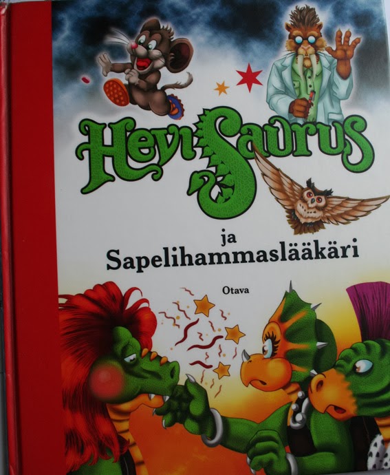 Lukemisia lapsille ja myös lasten vanhemmille: Hevisaurus ja ...