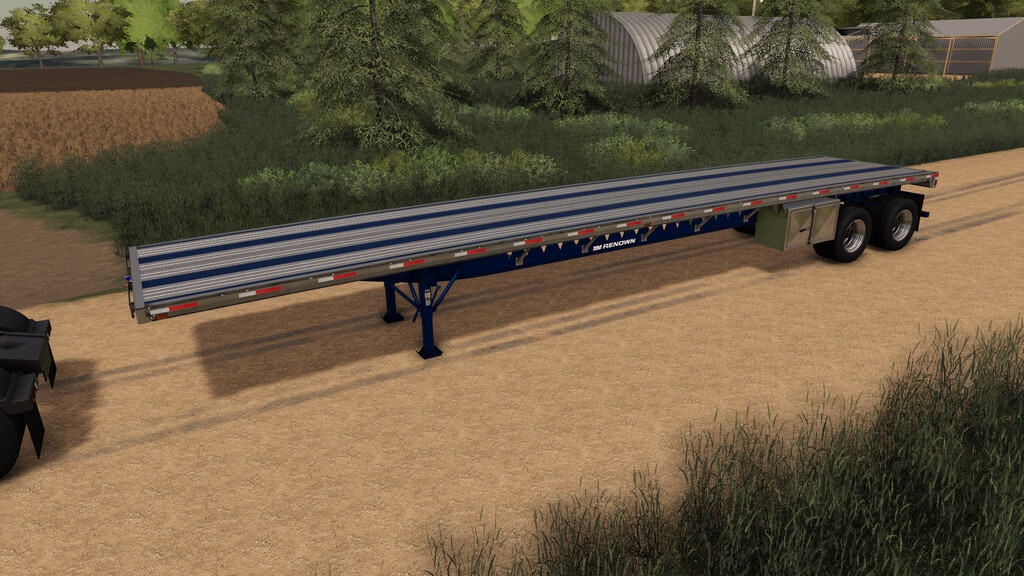 FS19 Lodeking Flatbed v1.0 - FS 19 & 22 USA Mods Collection