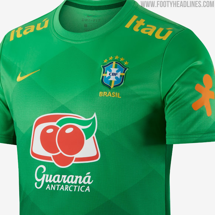 Brazil 2020 Pre-Match Shirt Released - Footy Headlines