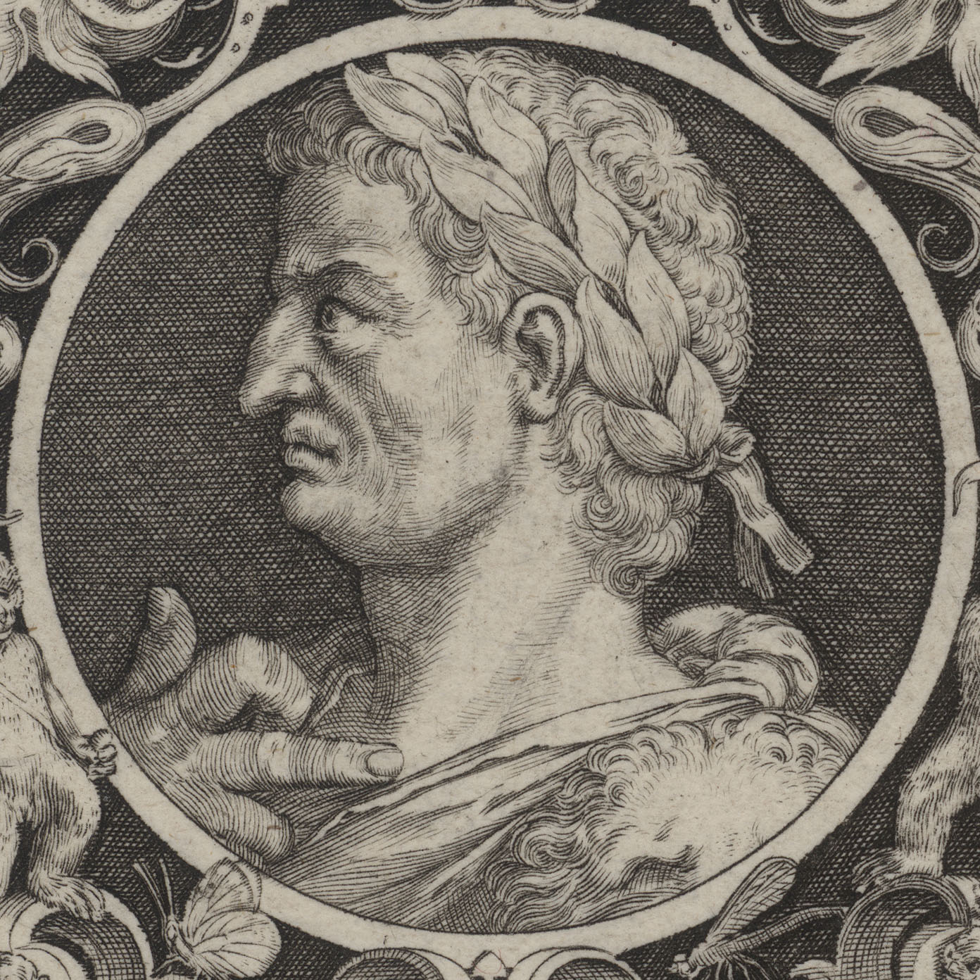 Prints and Principles: Nicolaas de Bruyn's engraving, “Julius Caesar”, 1594