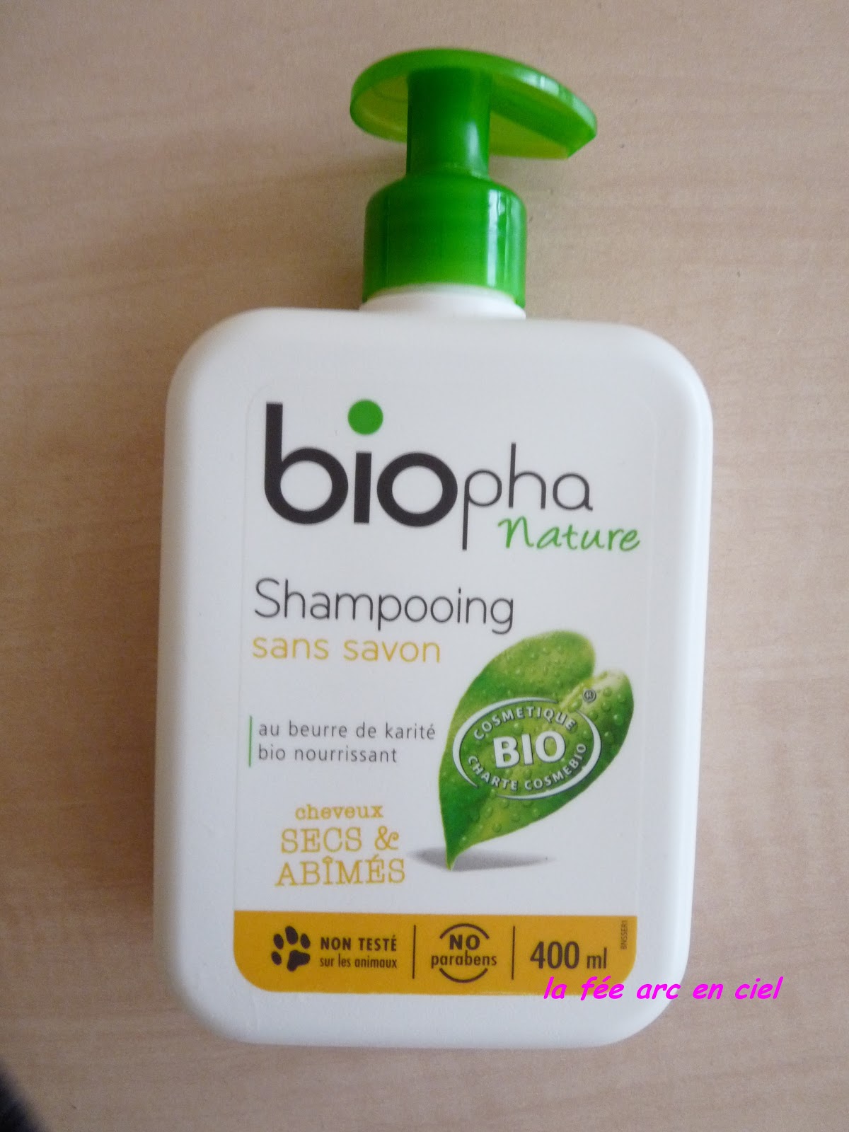 FEERIE ENCHANTEE: BIOPHA SHAMPOING NATUREL CHEVEUX SECS ET ABIMES