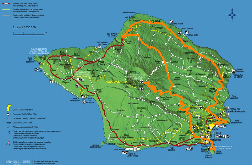 Diário das Viagens: VISITAR A ILHA DO FAIAL - AÇORES