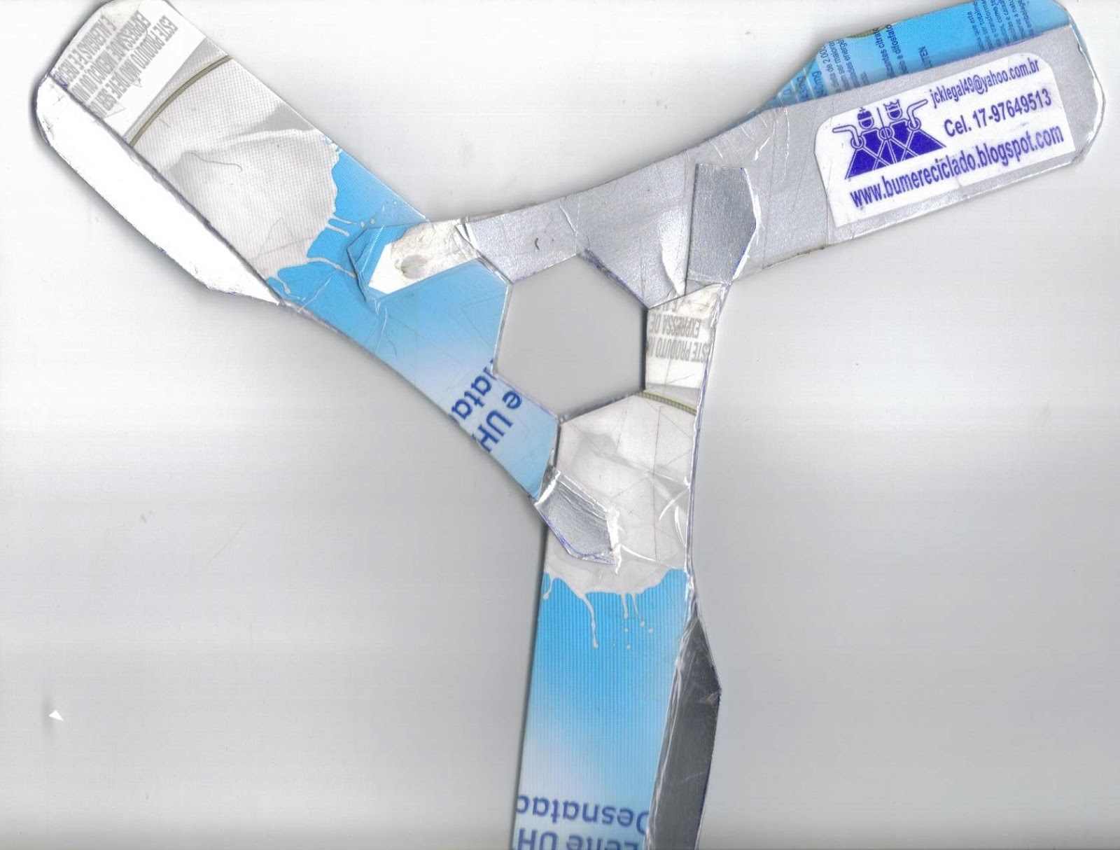 Bumerangue de Papel: Mais modelos de Bumerangues de papel