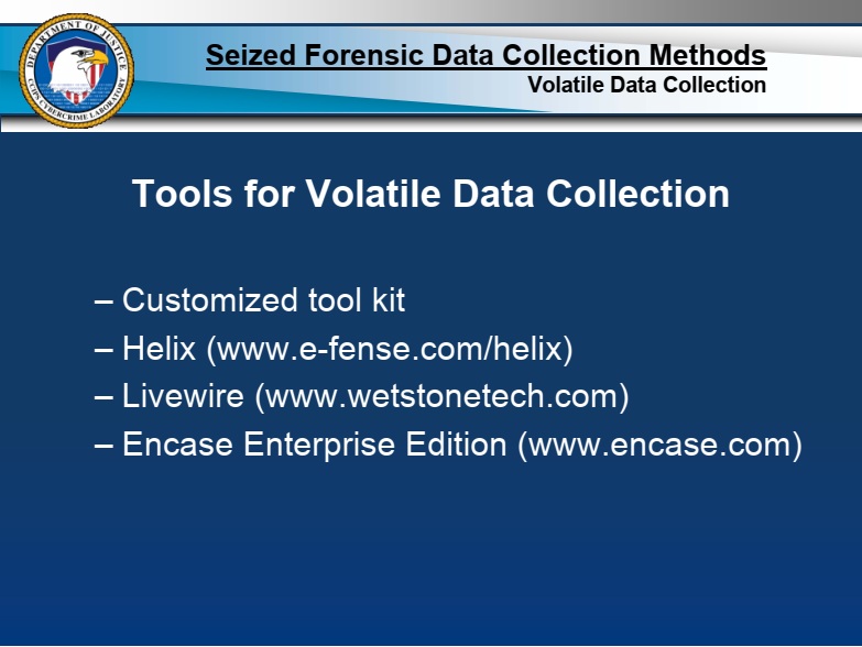 Digital Forensics Examiner: DIGITAL FORENSICS:Data Collection