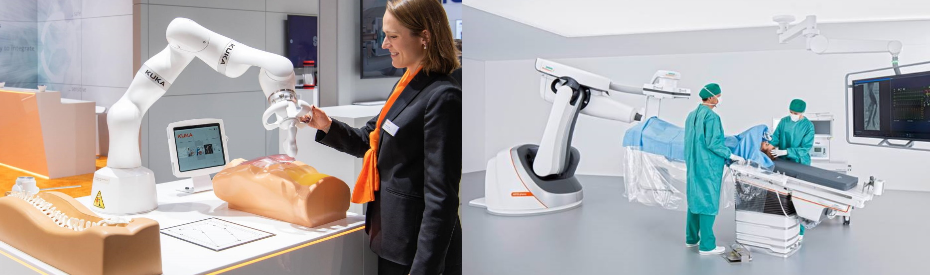 KUKA live presentations from Medica