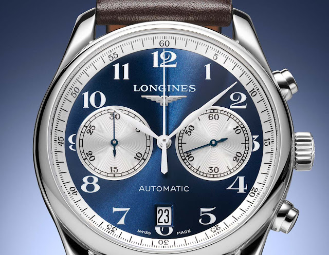 Longines - Master Collection Chronograph Bucherer Blue Editions | Time ...