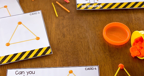 2D SHAPE STEM INVITATIONS TO TRY | you clever monkey