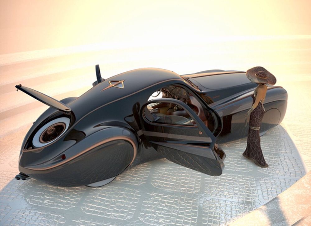 1939 Duesenberg Coupe Simone Midnight Ghost ~ Vintage Everyday