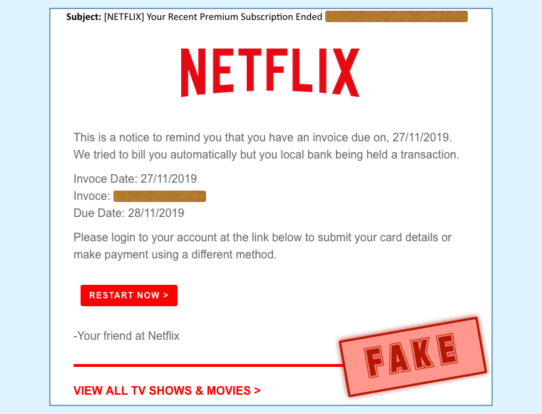 Don’t Fall for the New Netflix Phishing Scam!