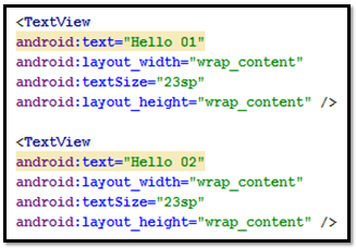Unit - 3 Displaying Text with TextView