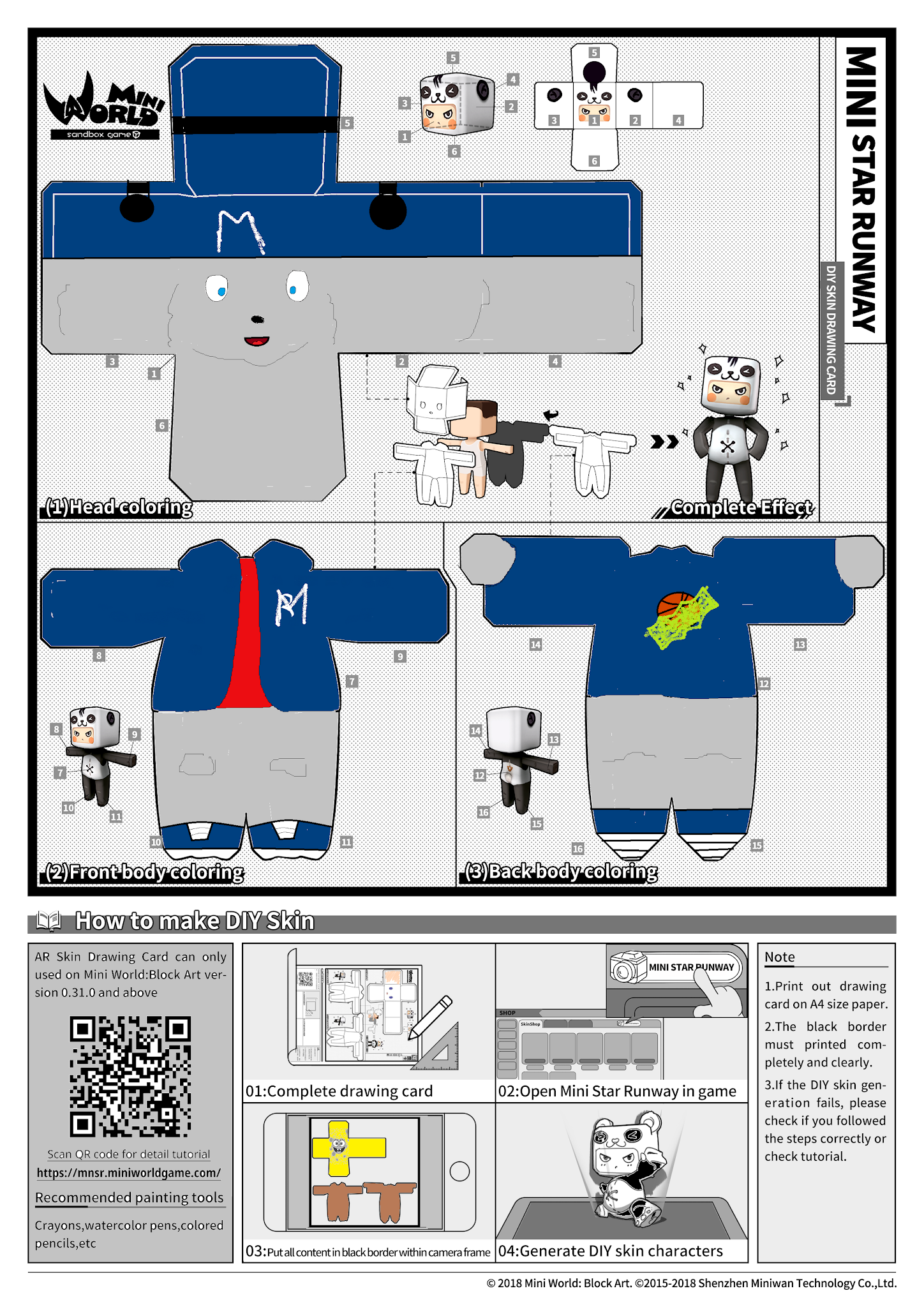 Mini World Blogg Art : Mini Skins Part 1