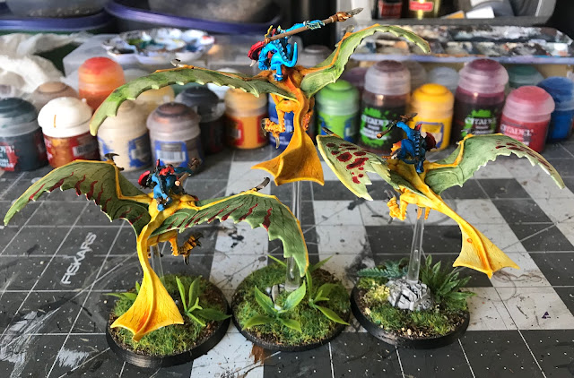 Paint Recipe: How to Paint Seraphon Ripperdactyls