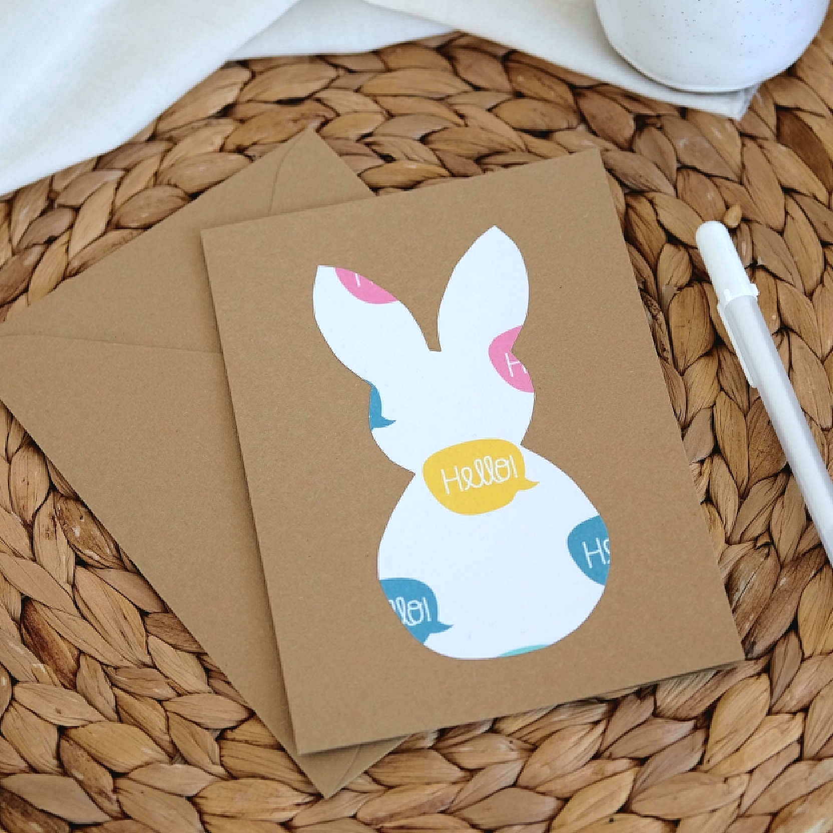 DIY Osterkarte - Backorphine DIY