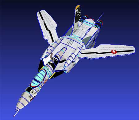 Papercraft - Macross Zero VF-0S - Papercraft4u | Free Papercrafts ...