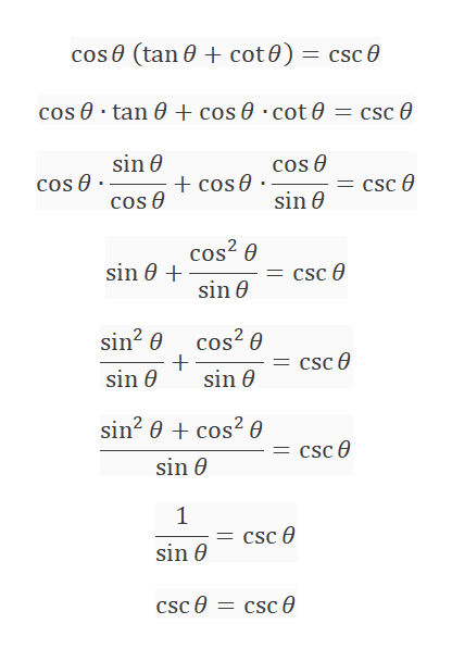 It's 8:15 AM. Let's Do Some Math: Cosine/Tangent/Cotangent/Cosecant ...