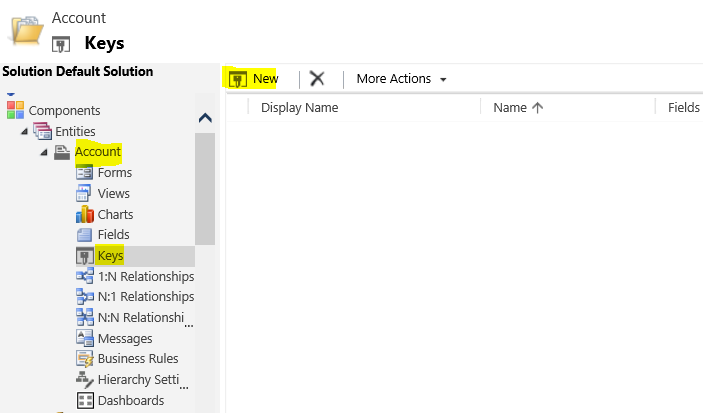Dynamics 365 Customer Engagement: Alternate Keys in Dynamics CRM