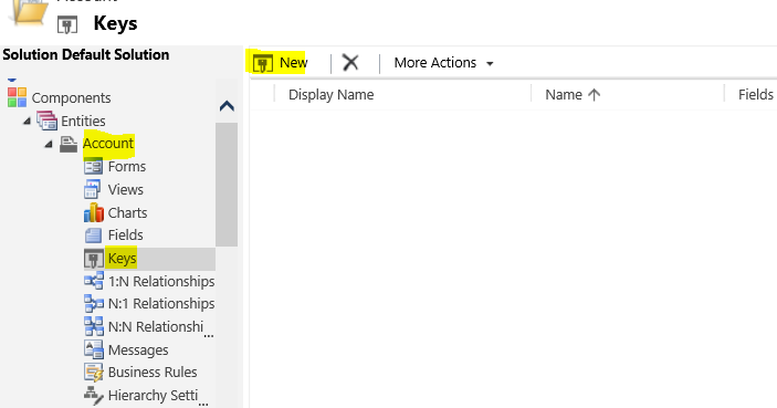 Dynamics 365 Customer Engagement: Alternate Keys in Dynamics CRM