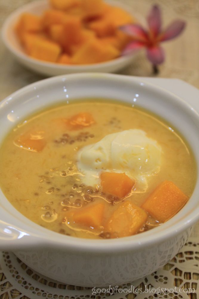 GoodyFoodies: Recipe: Chilled mango cream with sago pearls