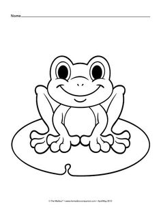 Froggy Coloring Pages ~ Coloring Pages