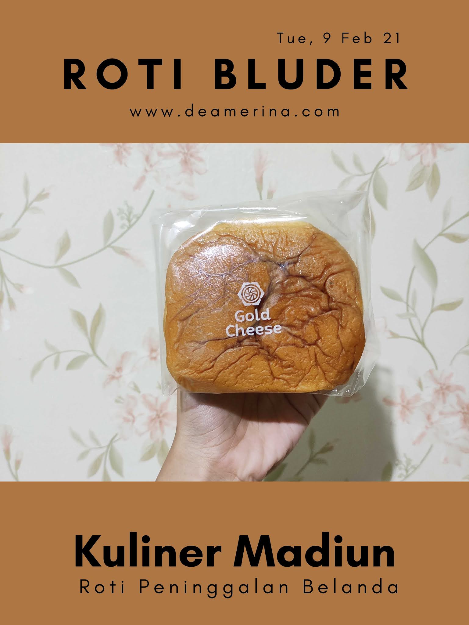 Roti Bluder, Roti Peninggalan Belanda yang Super Lembut! - Dea Merina