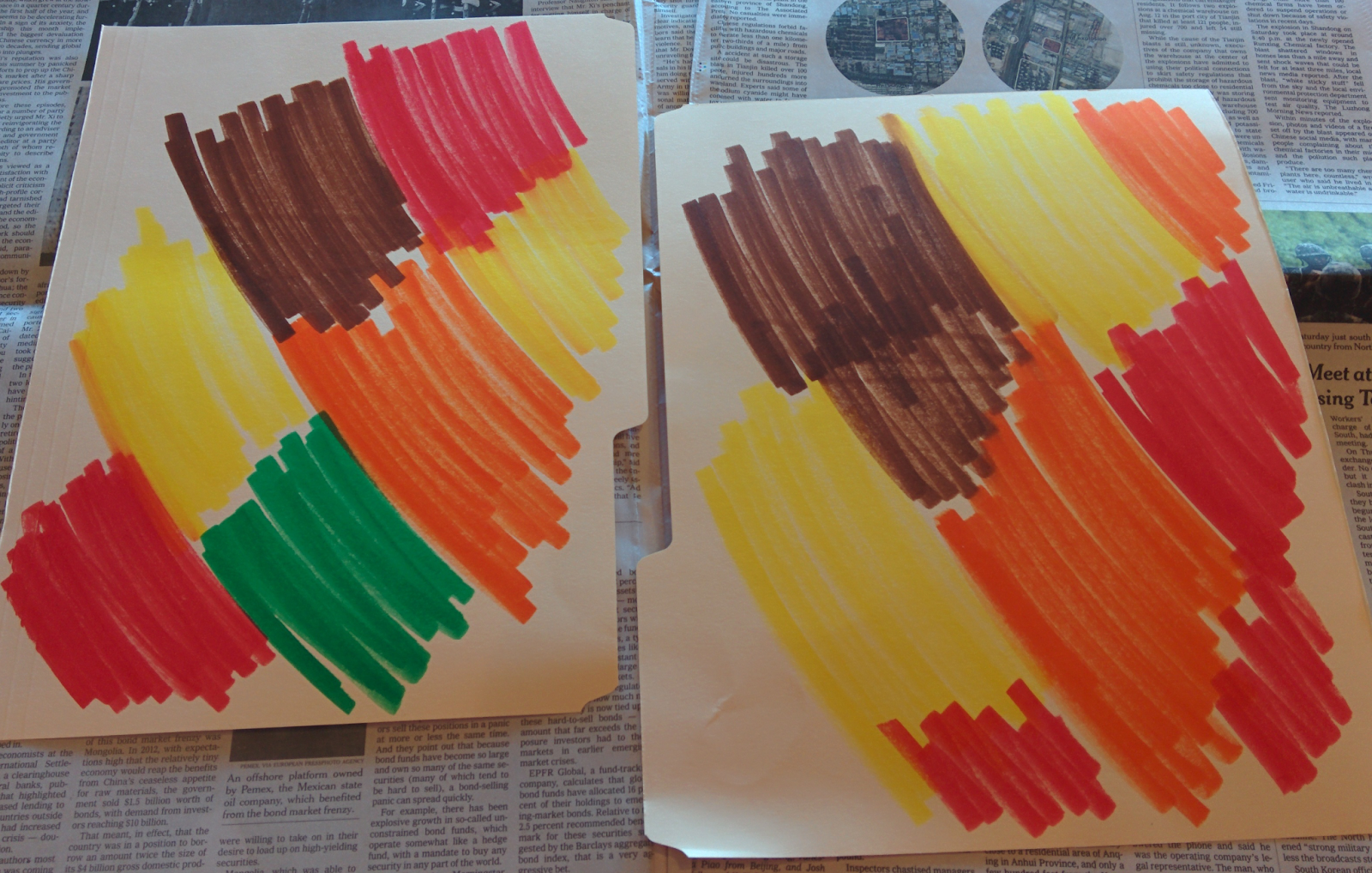 Granny Goes to School: Super Easy Fall Leaf Art Activity