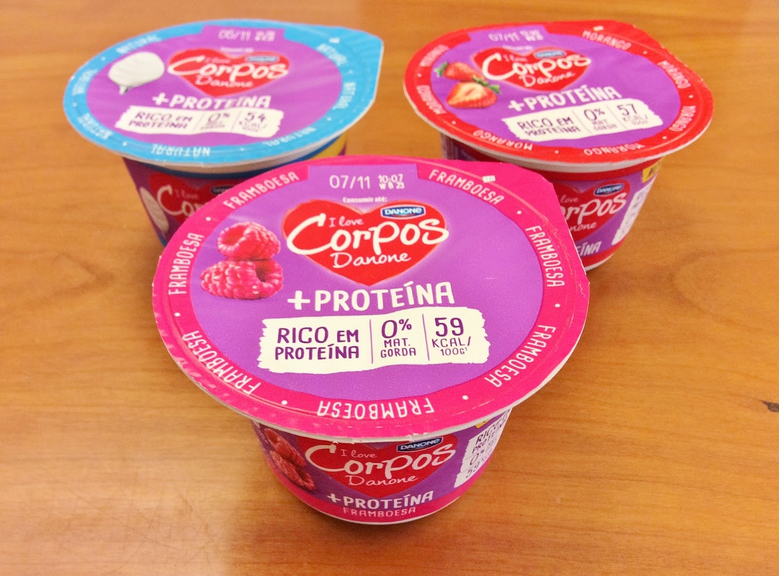 Produtos #43 - Iogurtes '+ Proteína' (Corpos Danone)