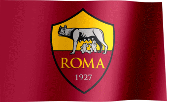 AS Roma Flag GIF (Bandiera dell'AS Roma) - All Waving Flags