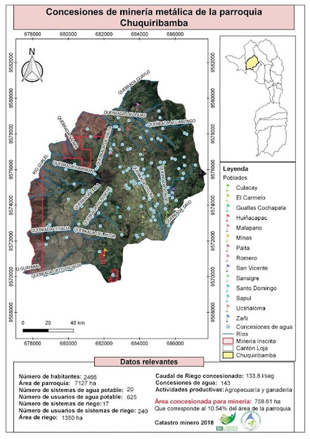 COLECTIVO DEFENSORES DEL AGUA Y LA VIDA DE LOJA: Mapas temáticos de ...