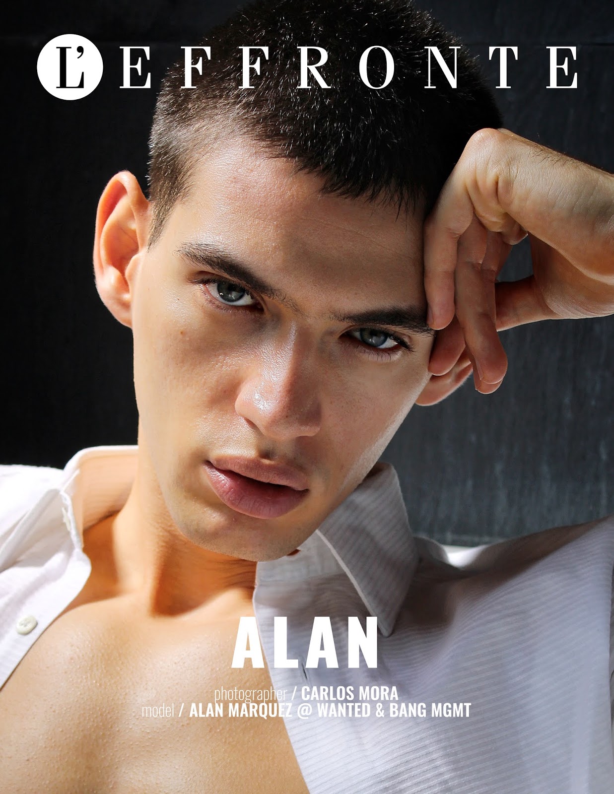 ALAN MÁRQUEZ / L'EFFRONTE JOURNAL COVER, JUNE 2020 - WANTED Model ...