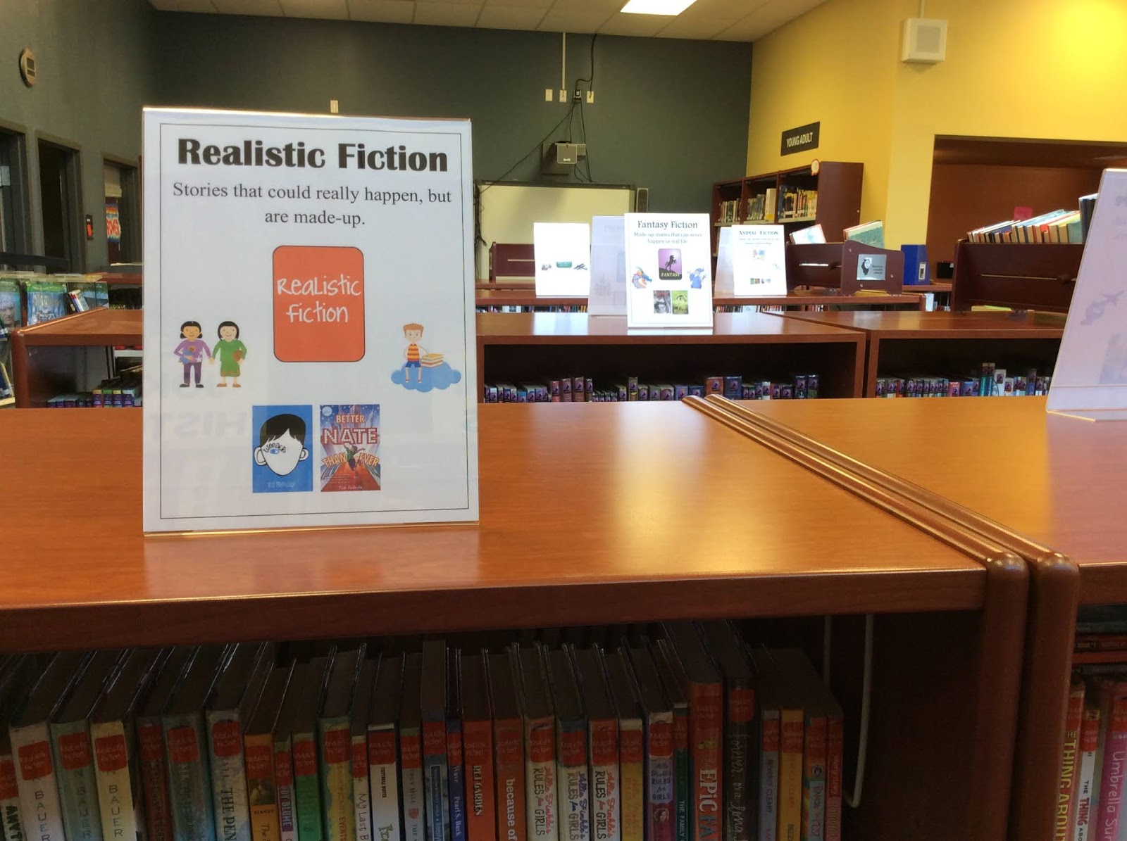 HSD36 Library Blog: Our New Genrefied Library!