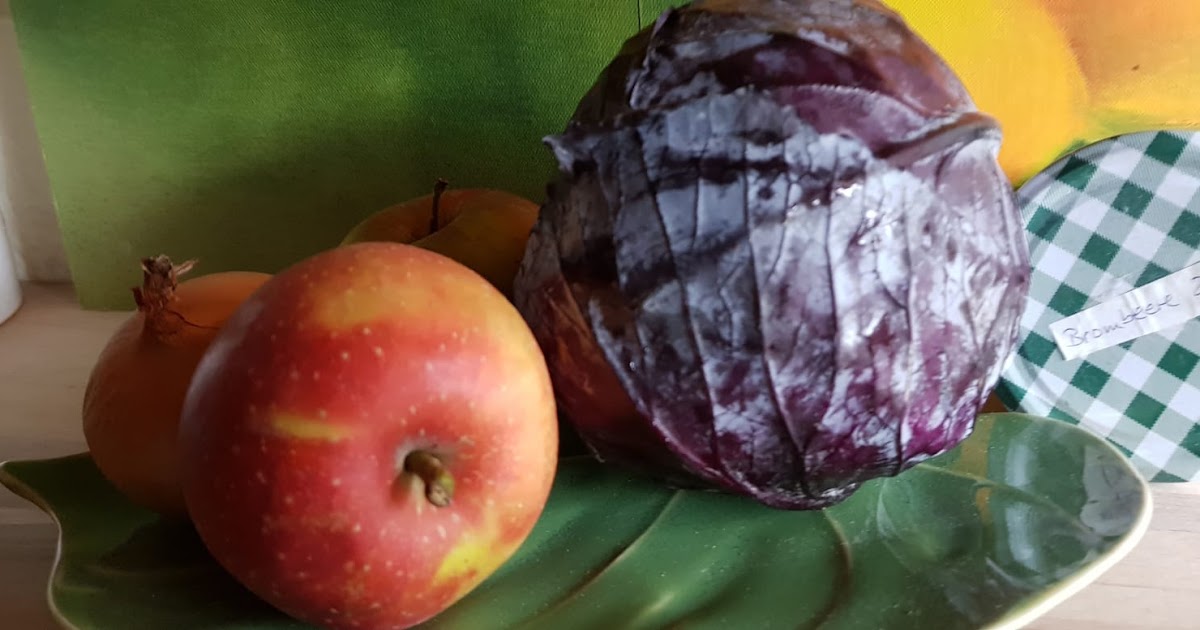 Apfelrotkohl