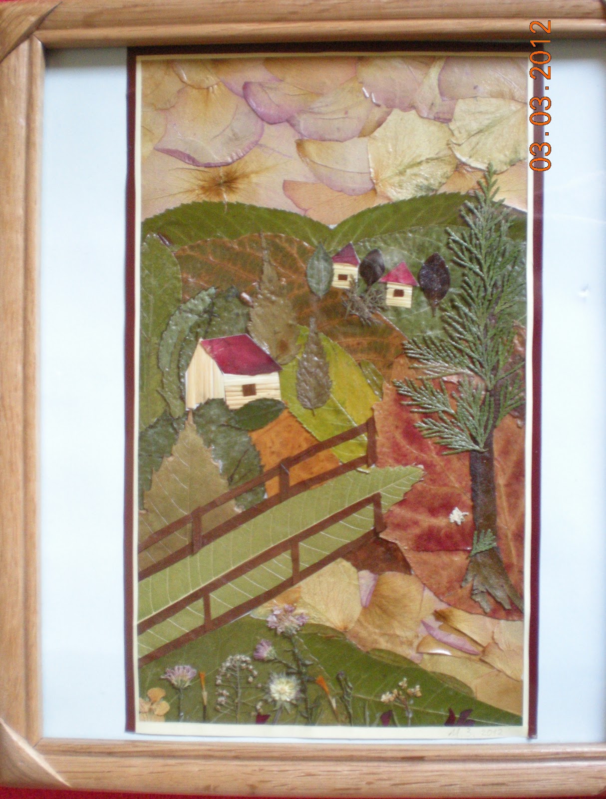 Slike od presovanog cveca i lisca: Slike od suvog cveca i lisca