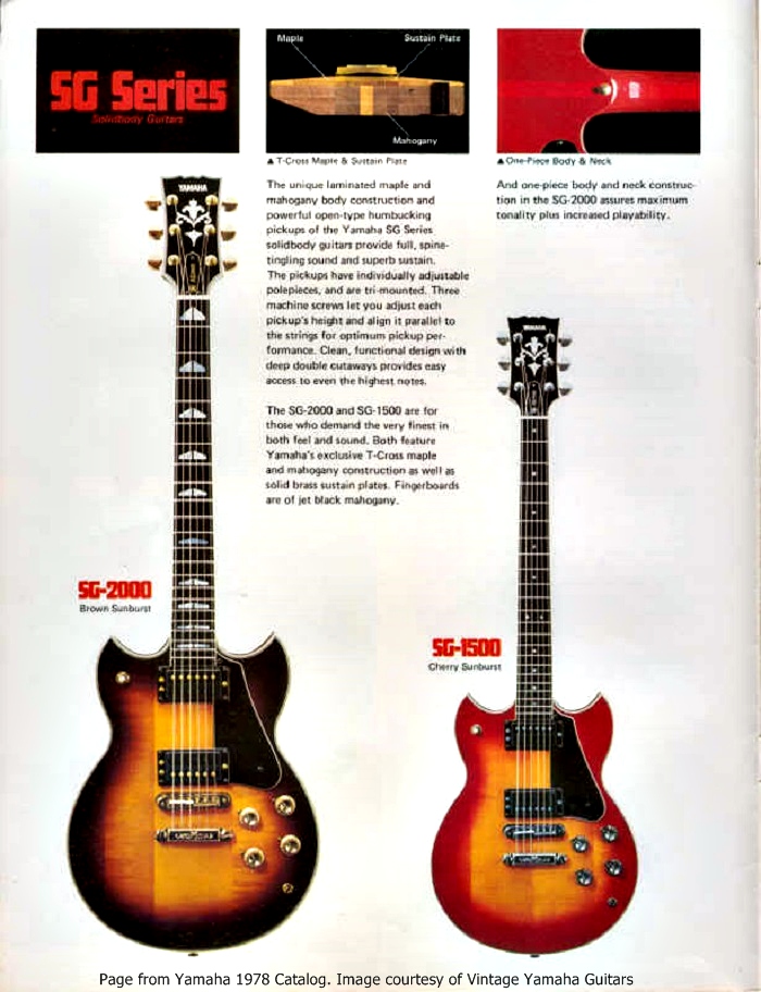 CA Guitar Repair Blog: Yamaha SG-2000