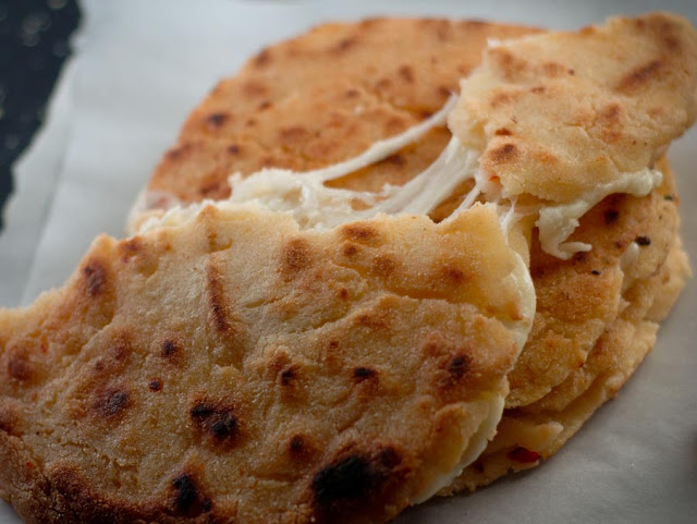 Sterling & Oats: Cheese-Stuffed Arepas