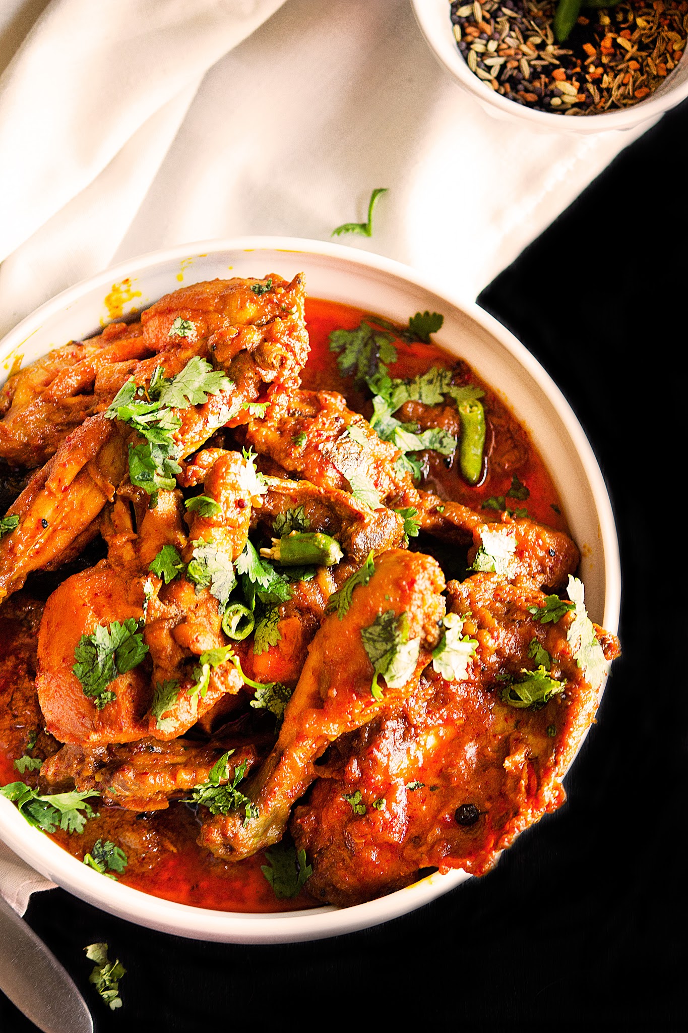Bhuna Chicken with Bengali Five Spices aka Panch Phoron