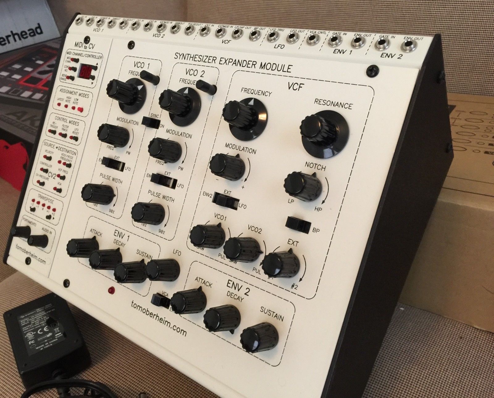 MATRIXSYNTH: TOM OBERHEIM SEM PRO Analog Synthesizer SN 0697