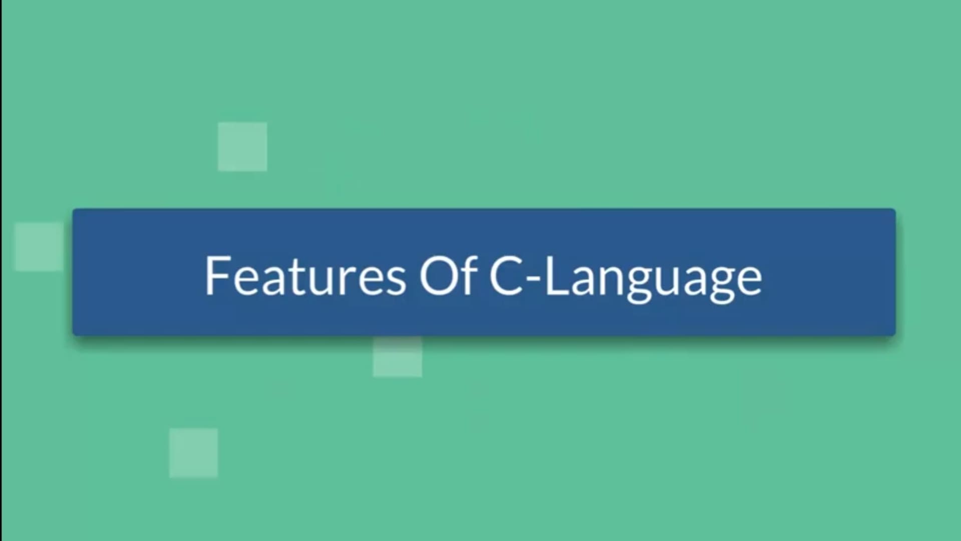 Introduction of C Programming language - For beginners