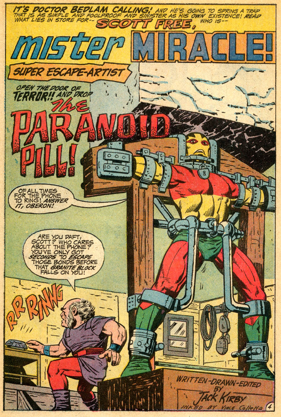 Diversions of the Groovy Kind: Making a Splash: Mister Miracle, Jack!