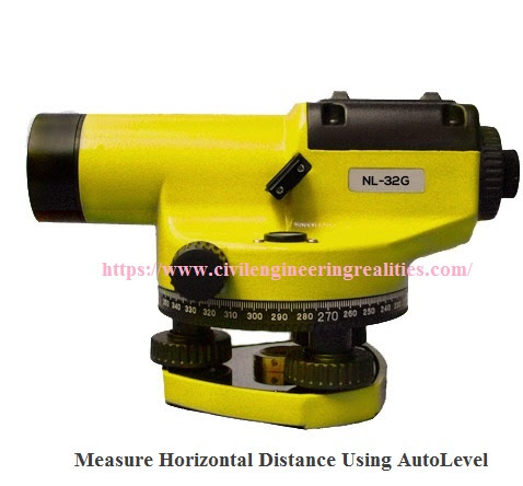 Measurement of Horizontal Distance Using Auto Level